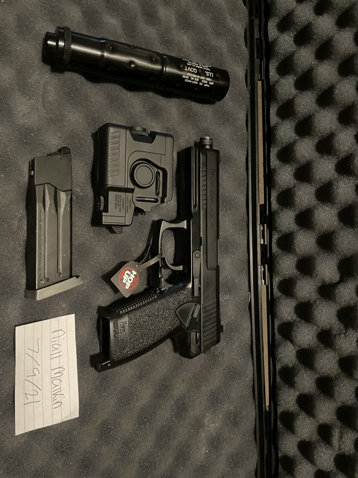 Tokyo Marui MK23 Socom - Prefired