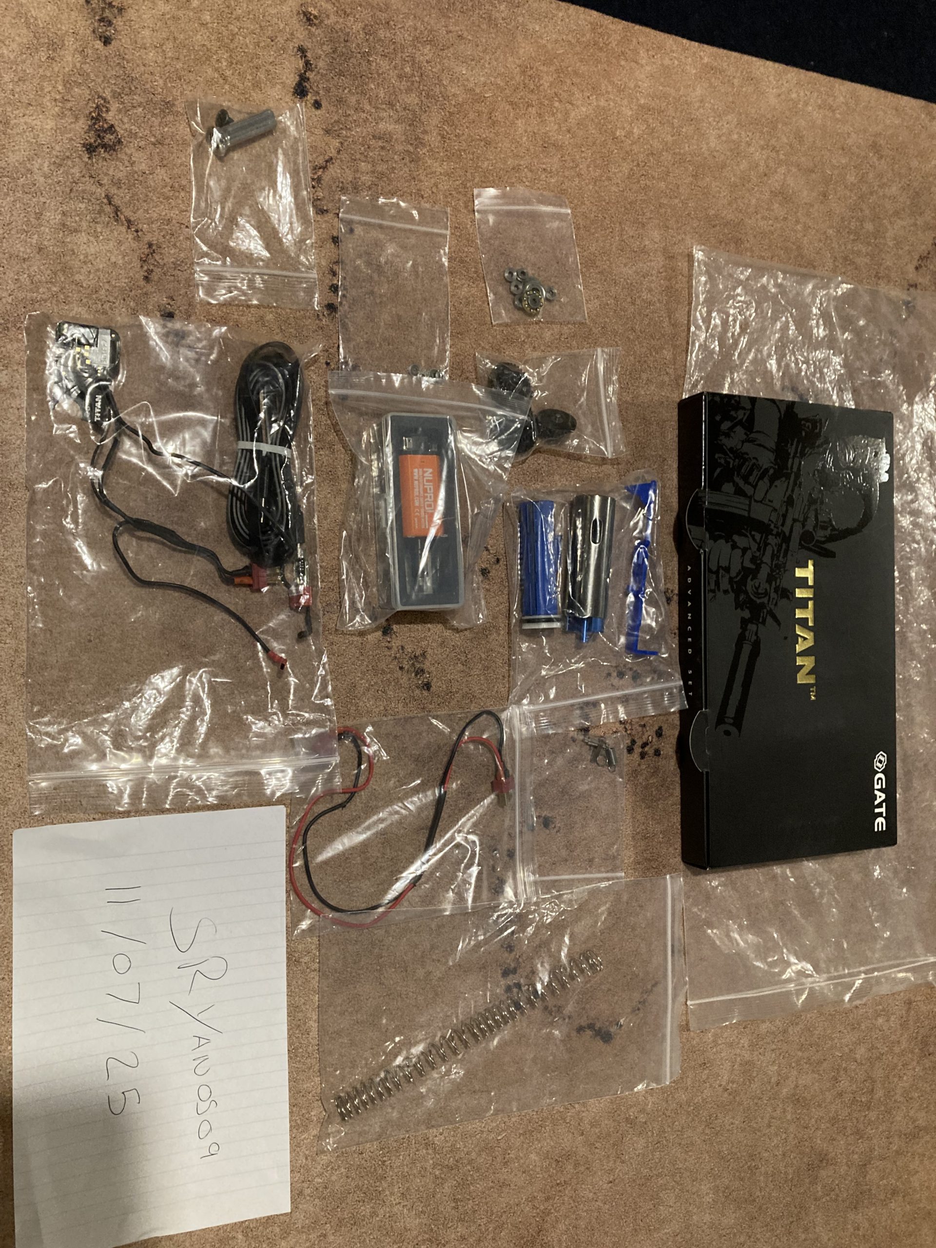 M4 V2 Gate Titan upgrade job lot - Prefired