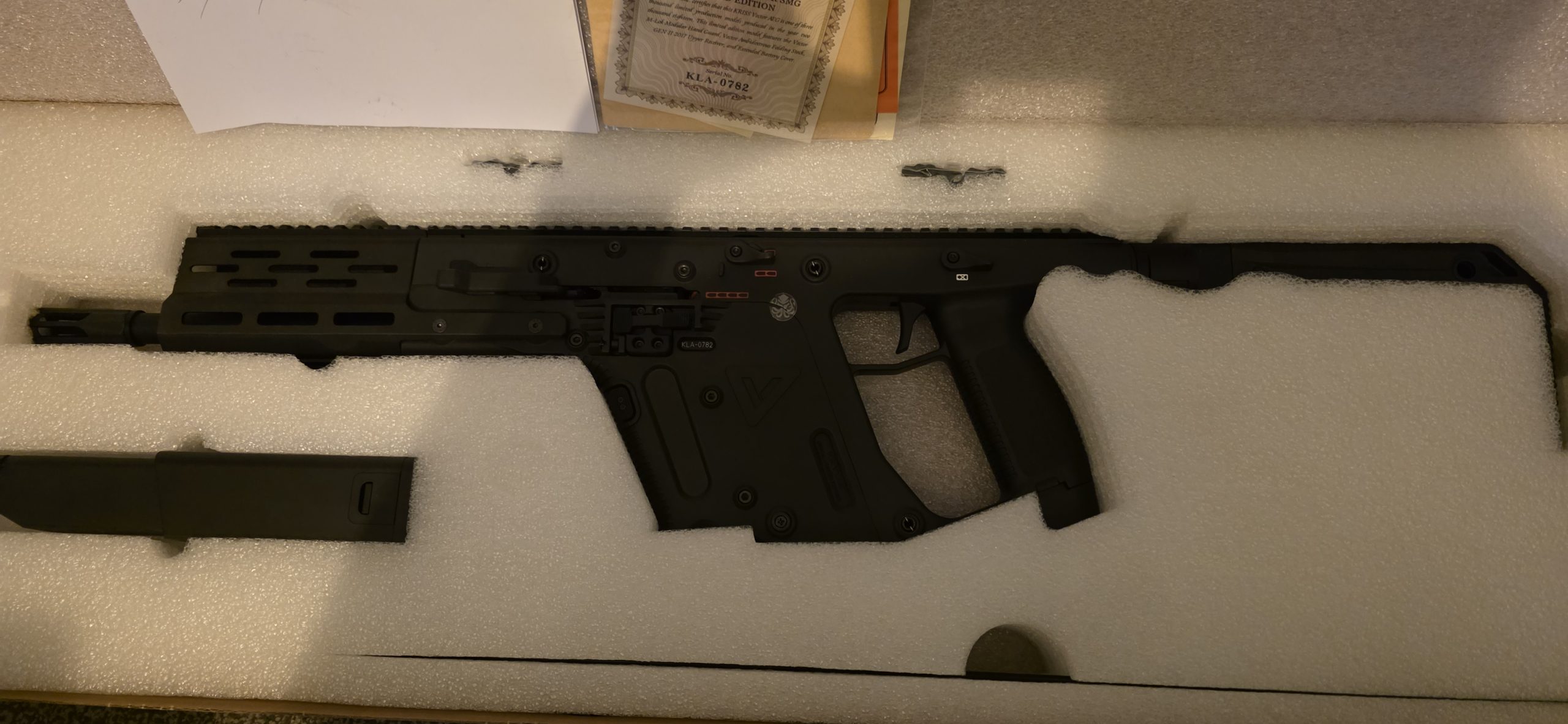 Brand new Krytac Kriss Vector Limited Edition RARE - Prefired