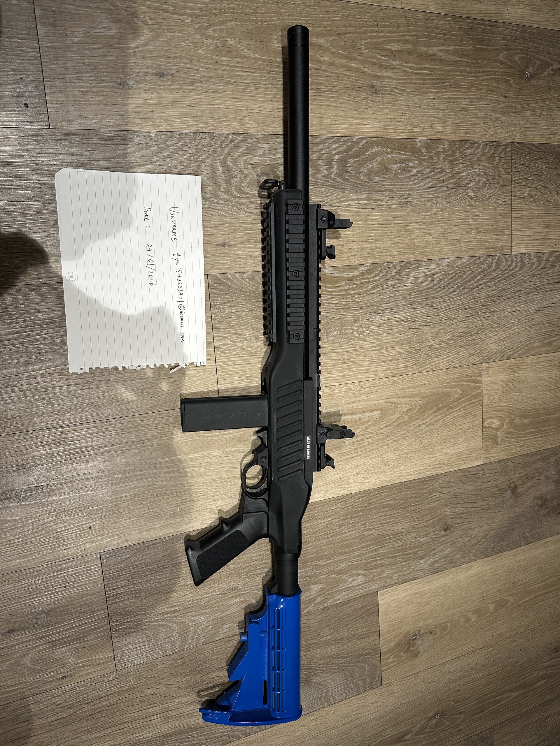 KJ Works KC-02 Mk II Gas Blowback Rifle - Prefired