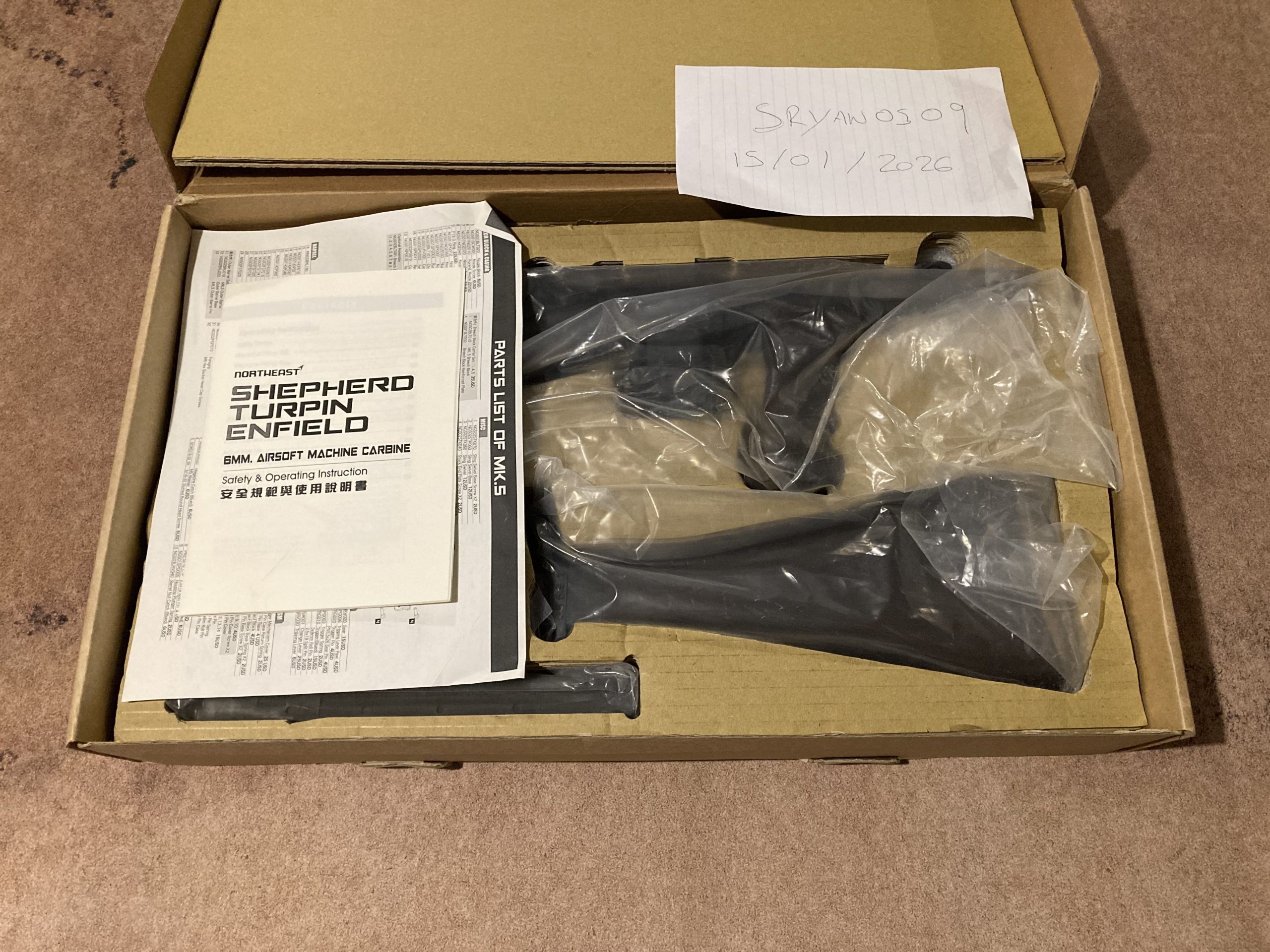 STEN gun SMG WW2 GBB Northeast - Prefired