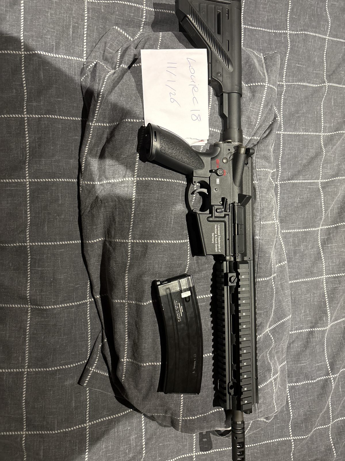Umarex H&K HK416 A5 Gen.3 GBBR - Prefired
