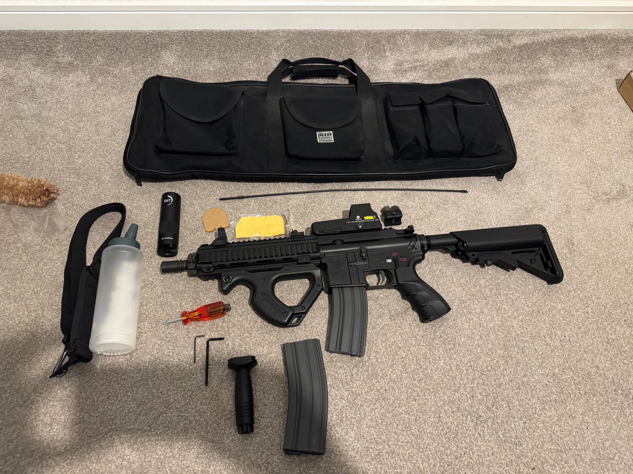 G&G T4-18 LIGHT SHORT AEG RIFLE – BLACK - Prefired