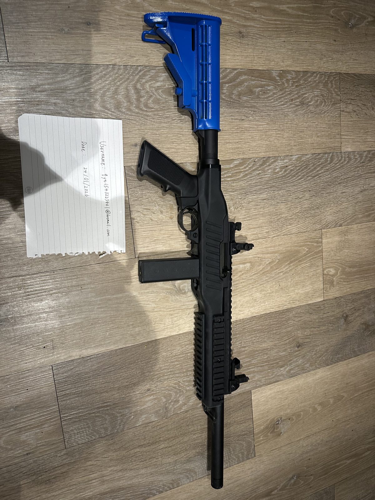 KJ Works KC-02 Mk II Gas Blowback Rifle - Prefired