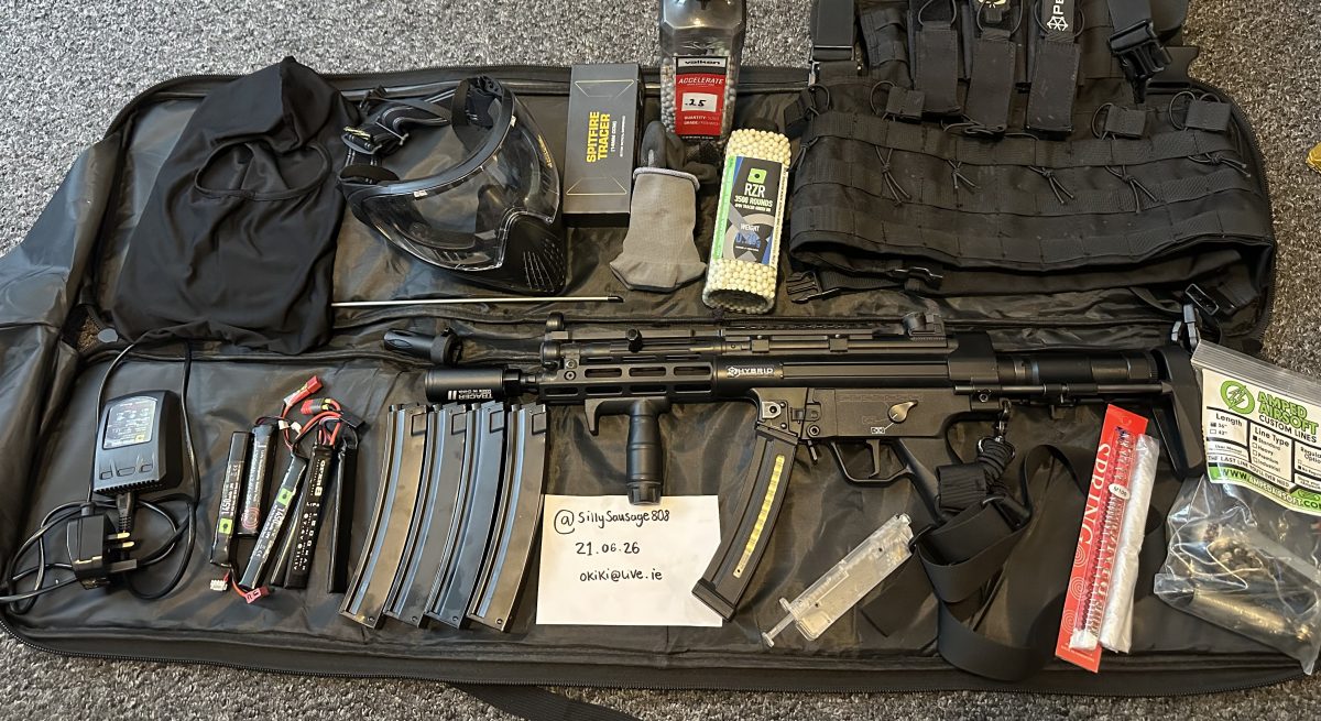 CYMA Platinum MP5 CM.041G Upgraded CQB Build Bundle – Perun V2 + Gear ...